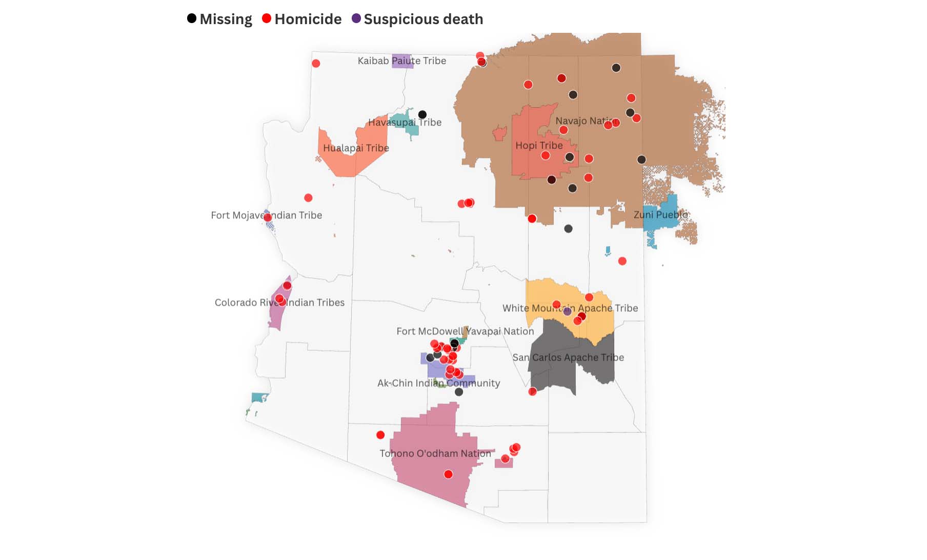 MMIP Arizona database - AZ Luminaria