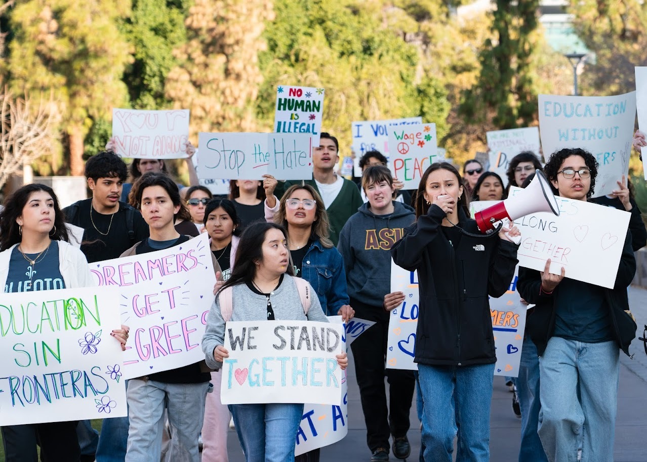 More than 1,000 students rally after ASU Republican group calls for ...