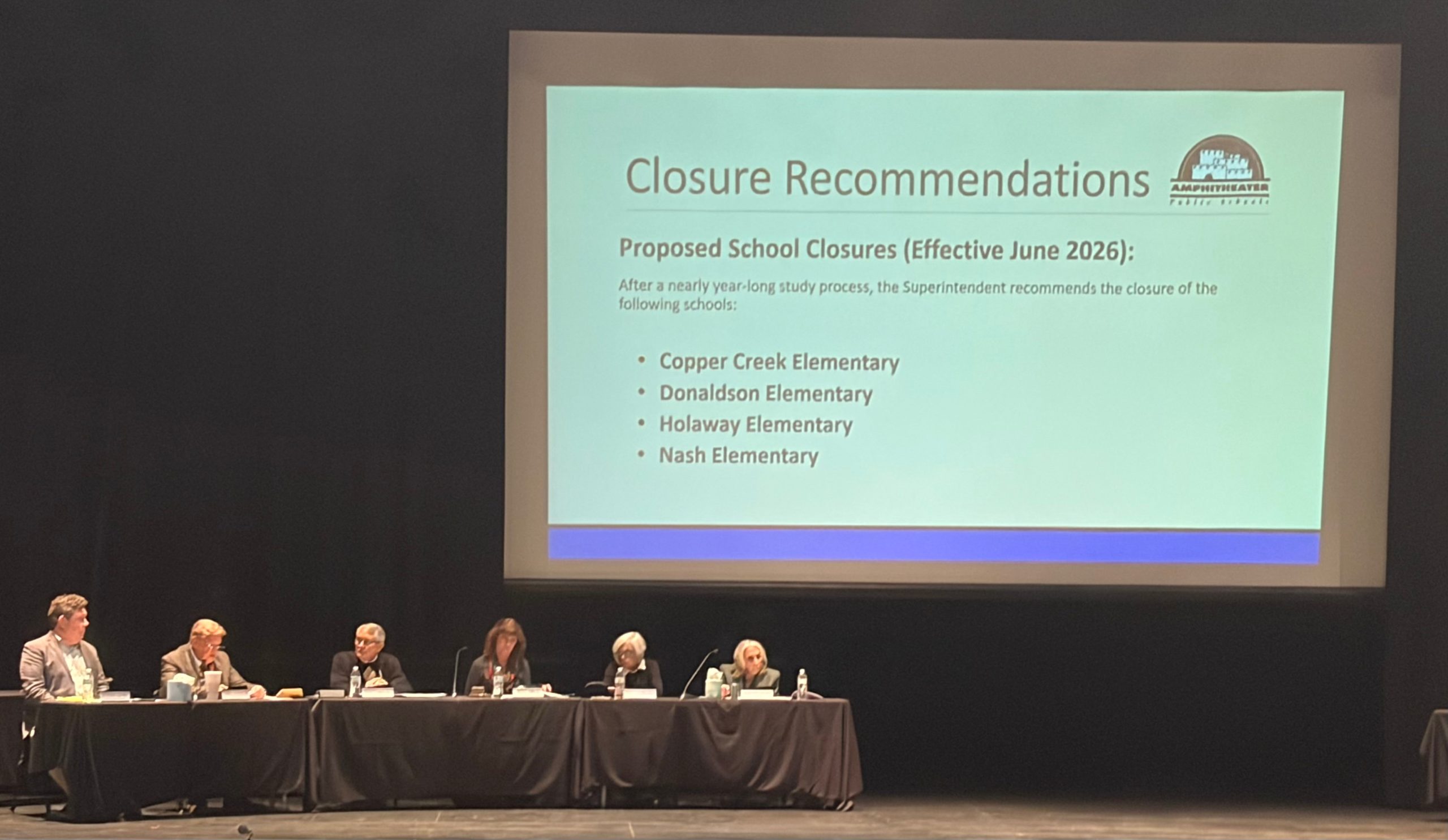 Somber Amphi Board meeting ends with vote to shutter four elementary ...